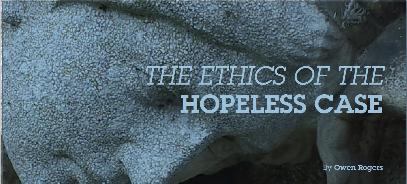2021 EVIDENCE - The Ethics of the Hopeless Case - The International ...